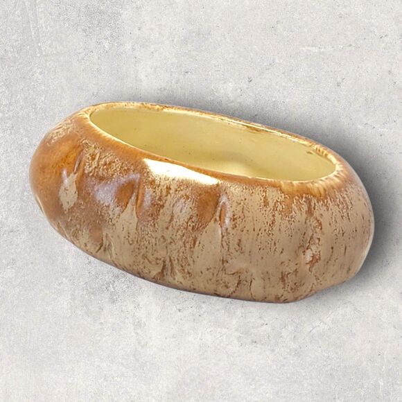 Dining | Ceramic Baked Potato Shaped Small Dish Bowl Vintage For Sides ...